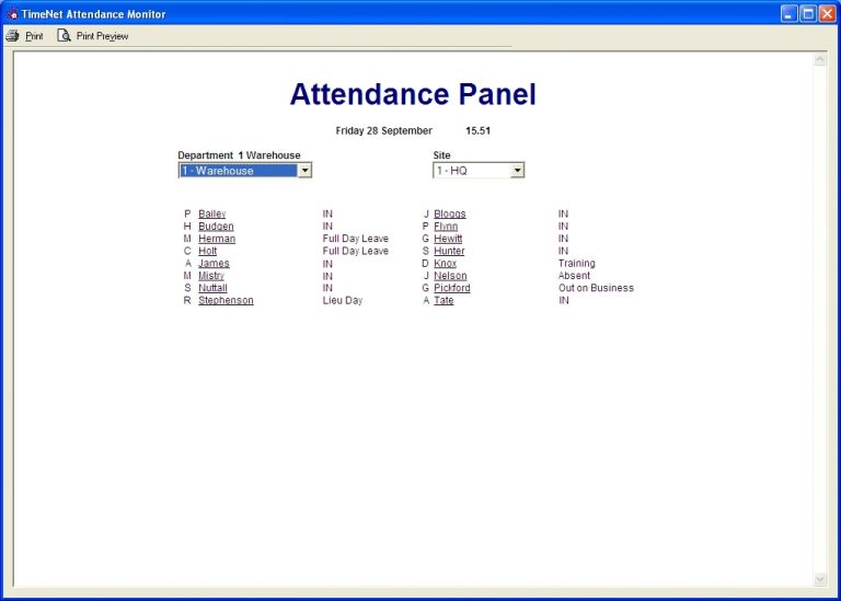 Fire Roll Call Systems - Rushton Electronic Solutions