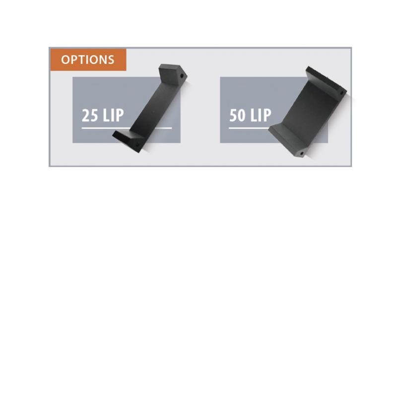 Lip Extension 25mm and 50mm for Electric Release - Rushton Electronic ...