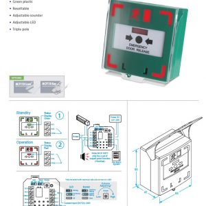 Resettable Illuminated Break Glass with Sounder - Rushton Electronic ...